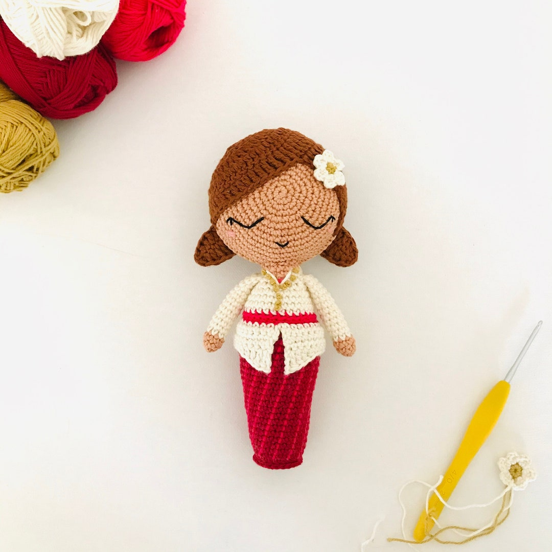 Sinta the Indonesian Doll - CROCHET PATTERN - From the World of Dolls ...