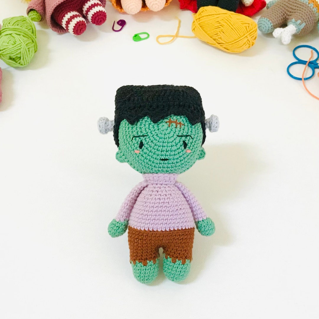 Bolt the Little Monster - CROCHET PATTERN - by Oche Pots - Amigurumi ...