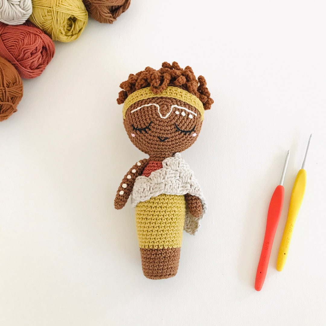 Inala the Indigenous Australian Doll - CROCHET PATTERN - From the World ...