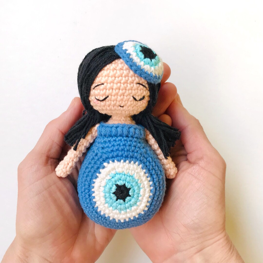 Nazar Evil Eye Am[i]ulet - CROCHET PATTERN by Oche Pots - Amigurumi ...