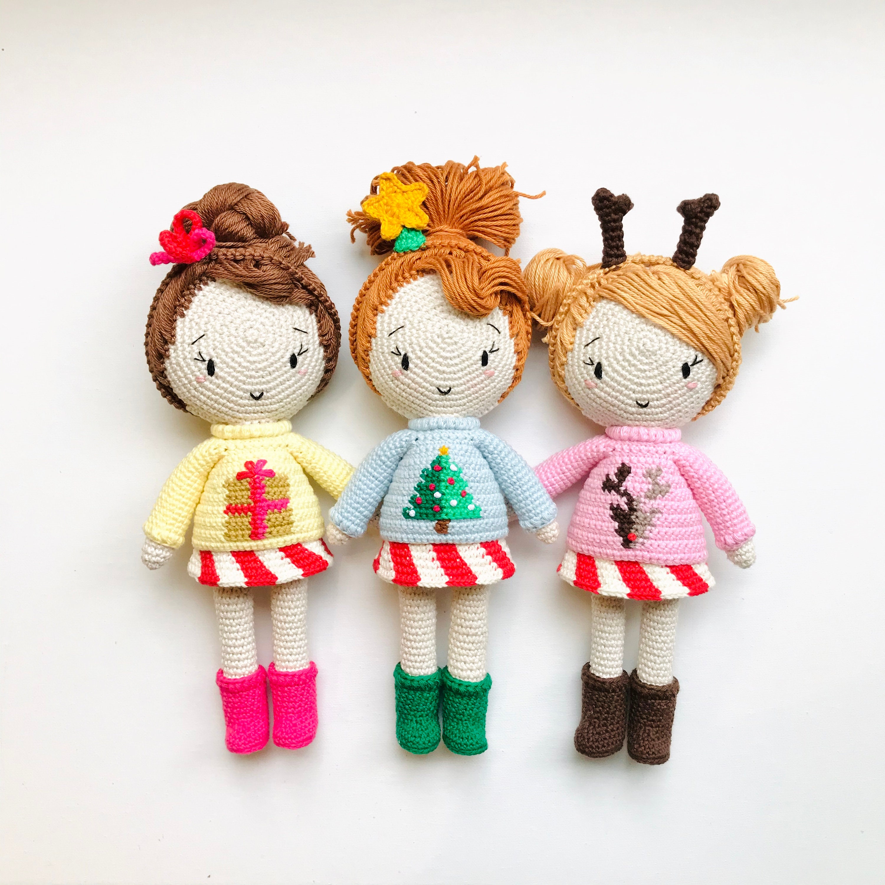 Amigurumi Doll Crochet Pattern Bundle: Adventures of Amity (PDF ...
