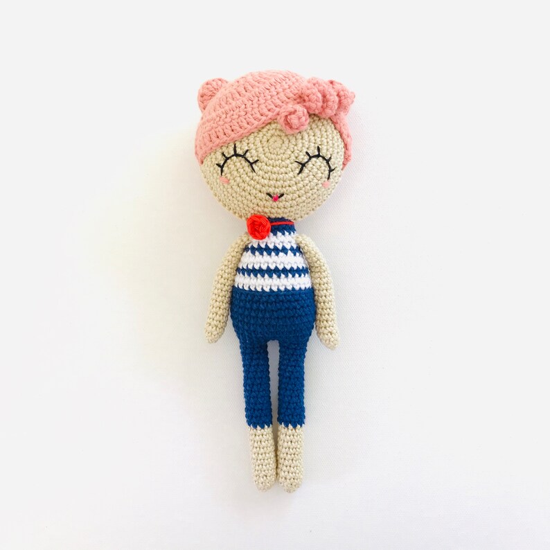 June Doll CROCHET PATTERN From the Quirky Doll Collection | Etsy