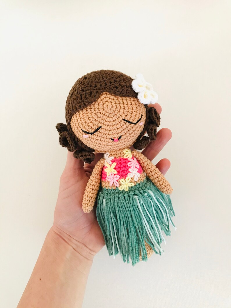 Luana the Hawaiian Doll - CROCHET PATTERN - From the World of Dolls ...