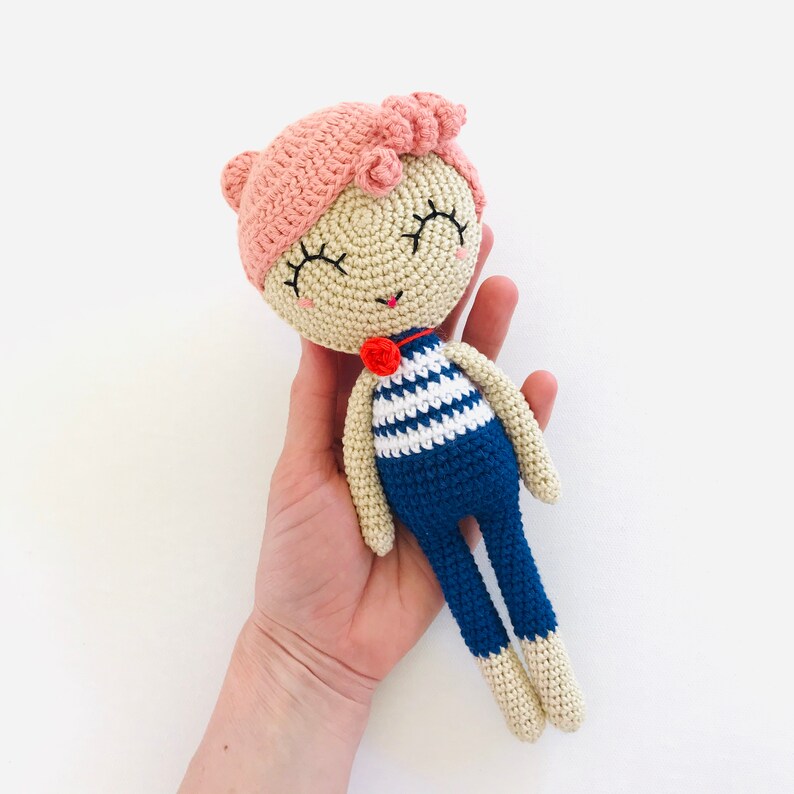 June Doll CROCHET PATTERN From the Quirky Doll Collection | Etsy