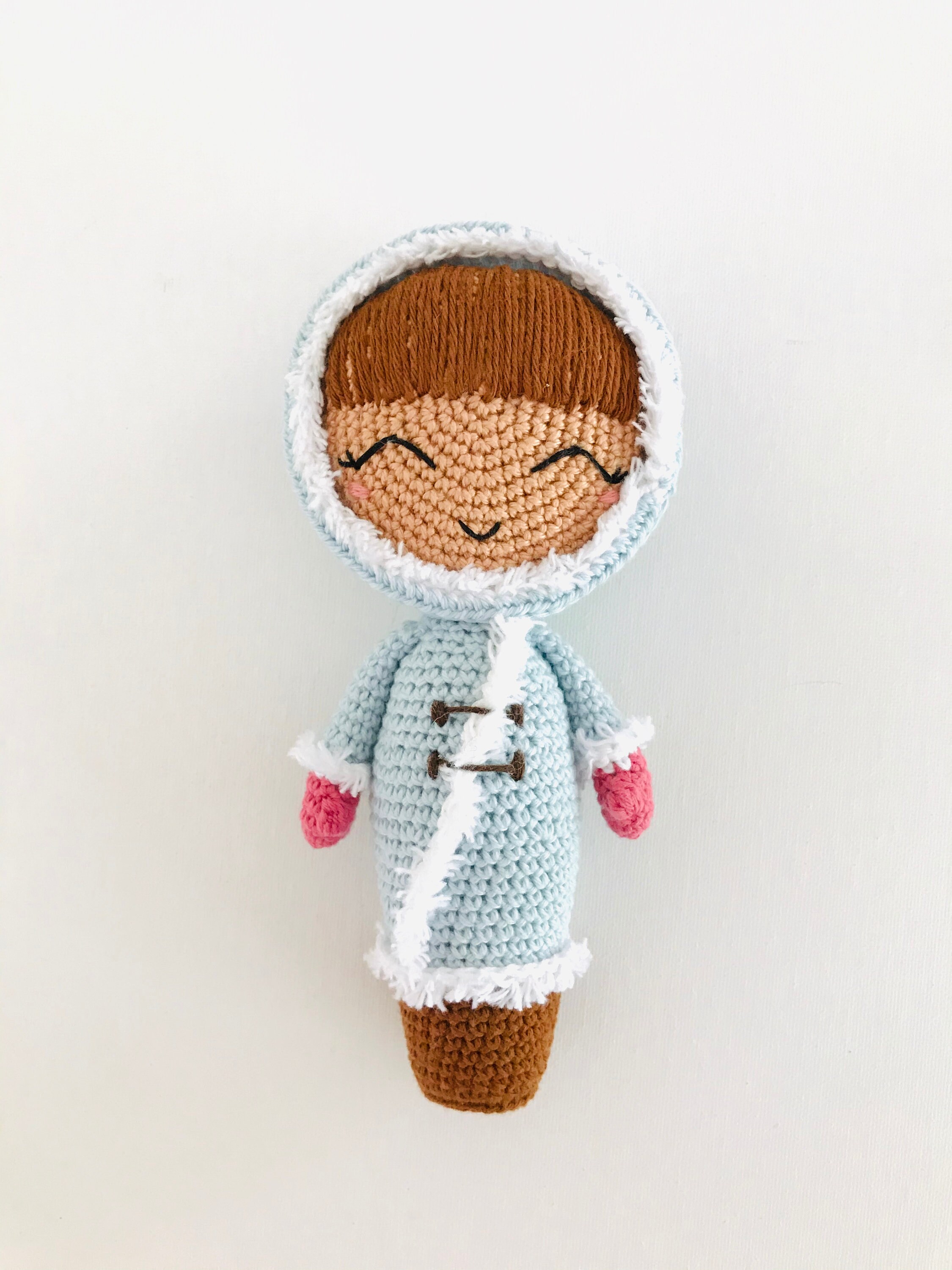 Uki the Inuit Doll CROCHET PATTERN From the World of Dolls - Etsy