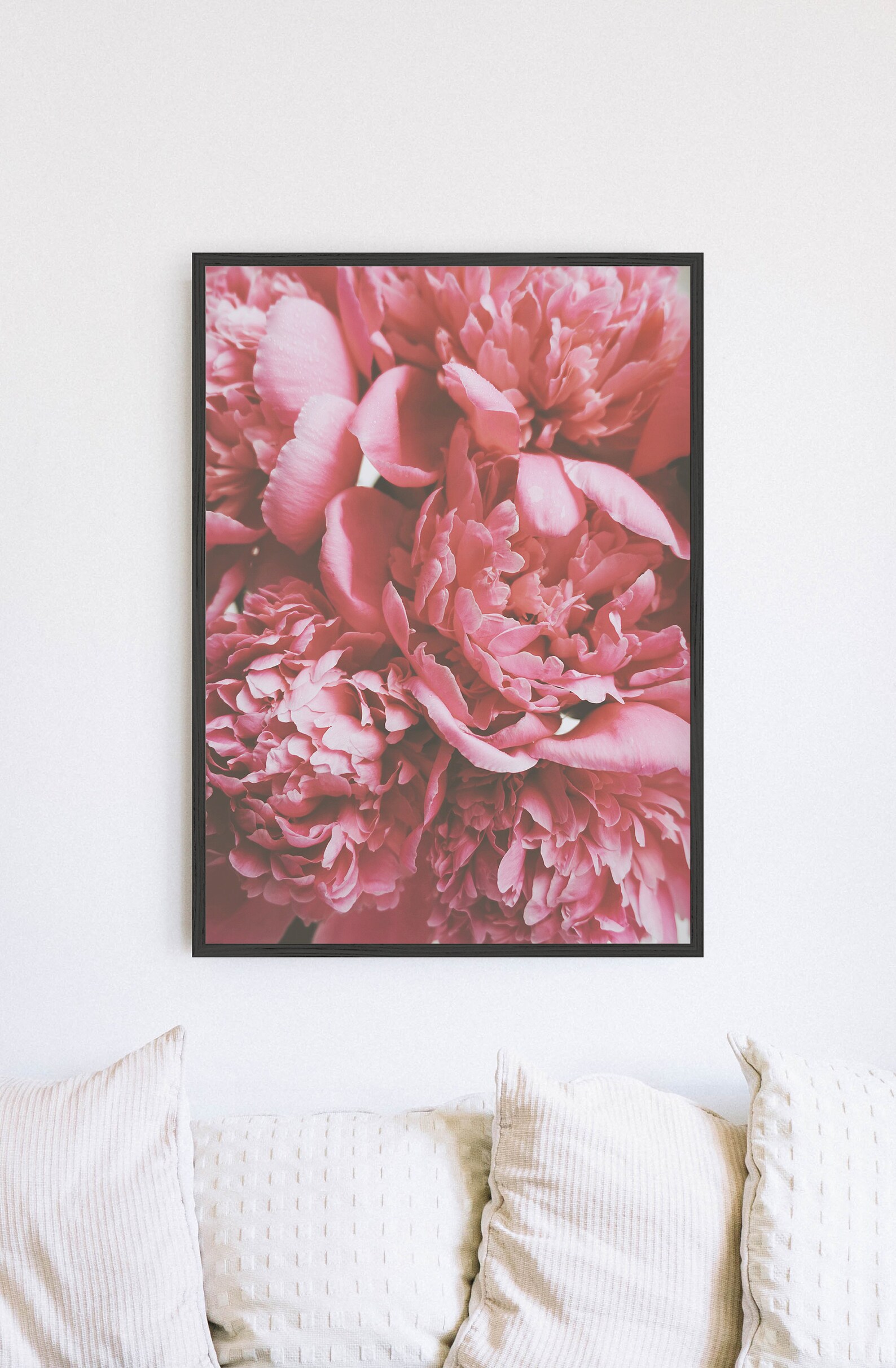 Floral Art Print, Peonies Wall Art, Roses Print, Peony Print, Floral ...
