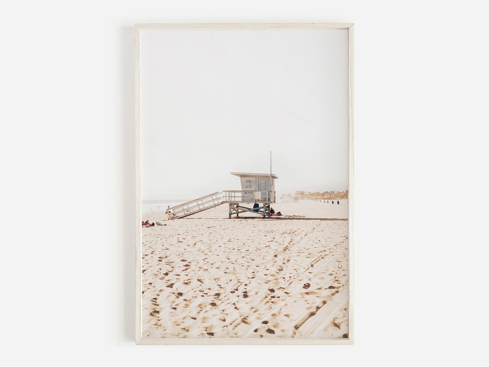 Lifeguard Print, Lifeguard Tower Print, Ocean Wall Art, California ...