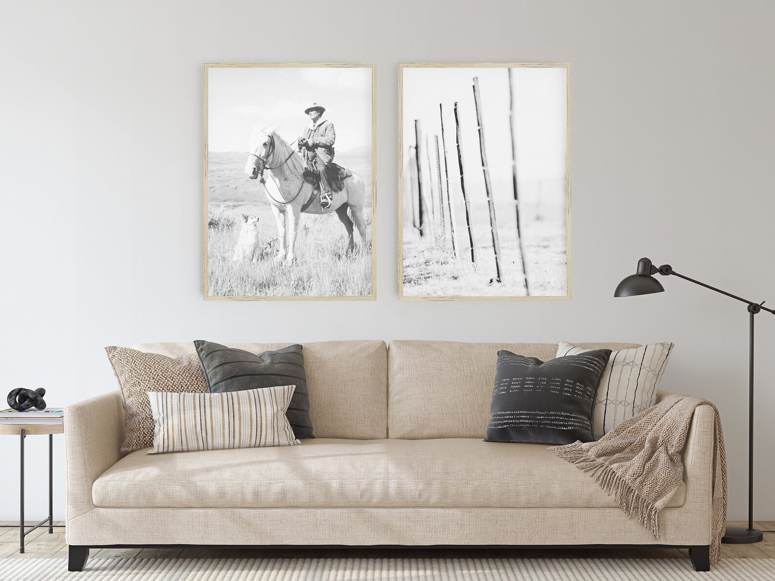 Cowboy Print Set, Western Decor, Southwestern Wall Art, Farmhouse ...