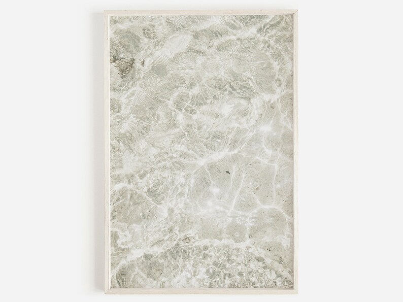 Ocean Water Print Water Photography Water Wall Artneutral - Etsy