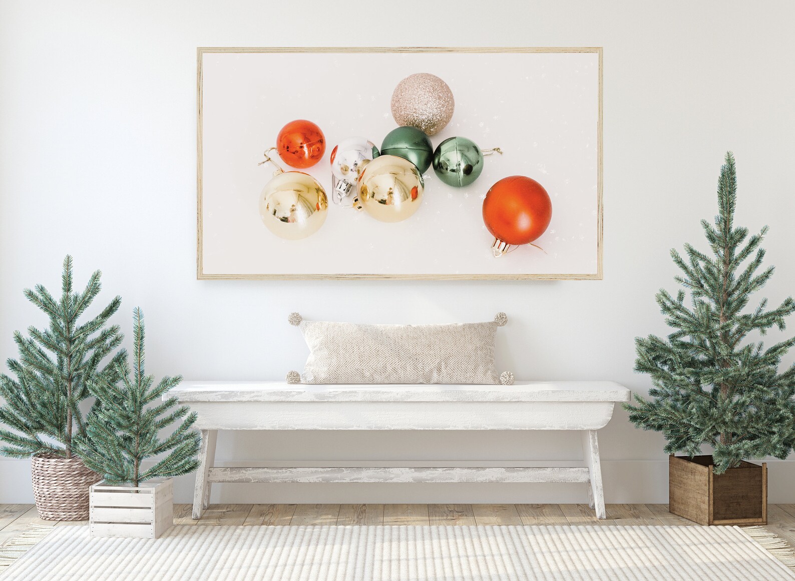 Samsung Frame TV Art | Christmas Ornaments | Holiday Decor | Christmas ...
