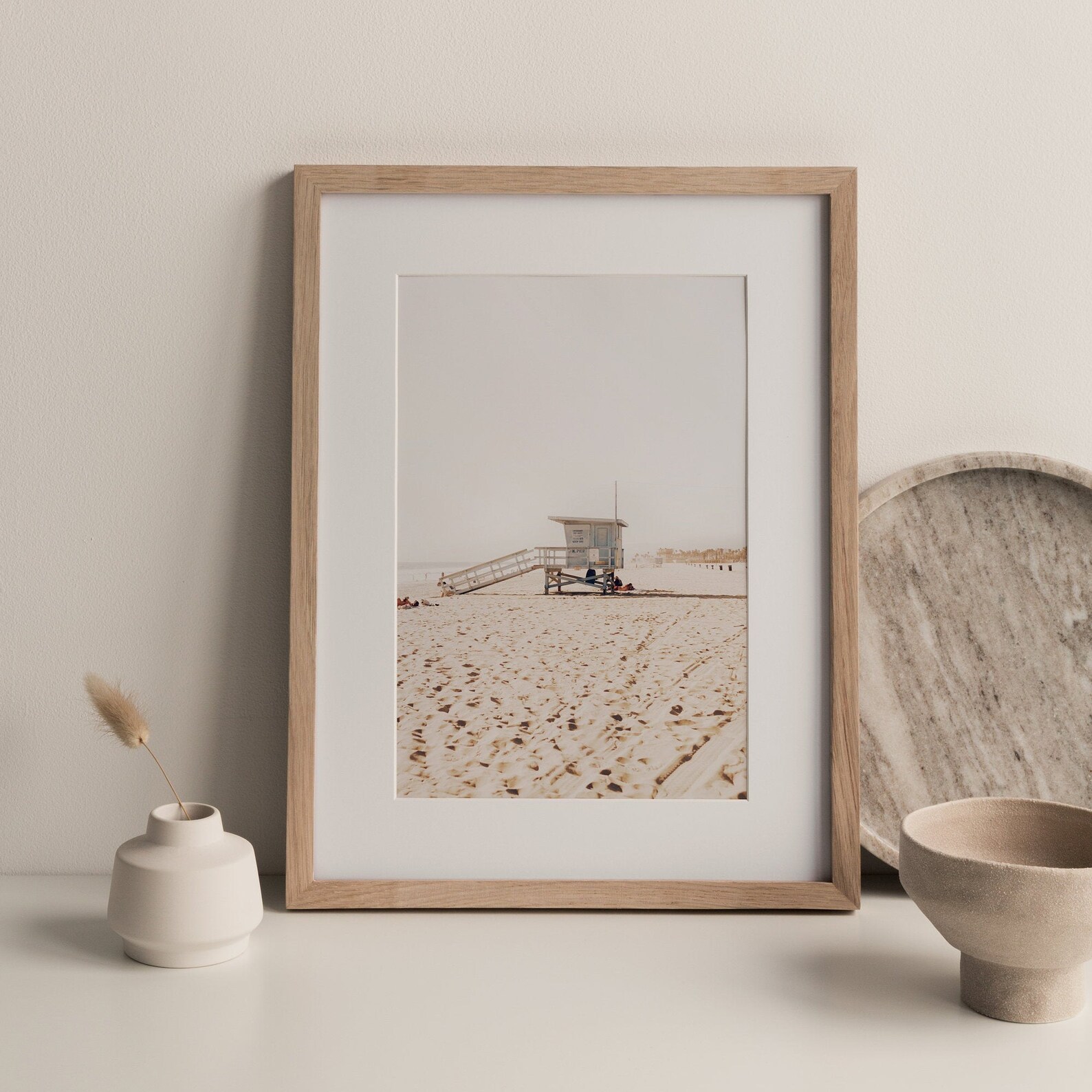 Lifeguard Print, Lifeguard Tower Print, Ocean Wall Art, California ...