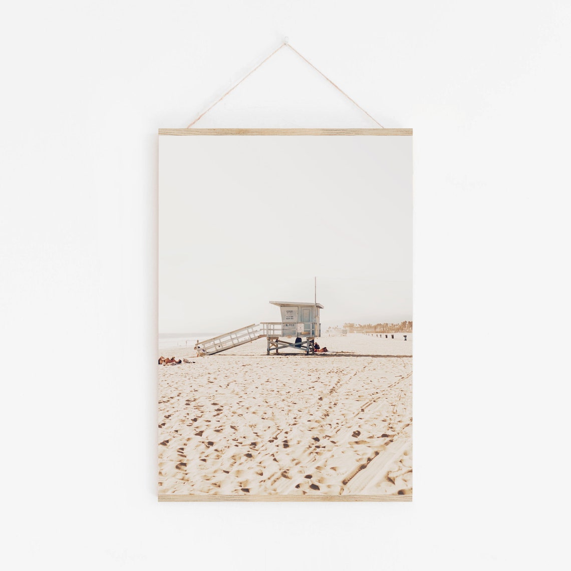 Lifeguard Print, Lifeguard Tower Print, Ocean Wall Art, California ...