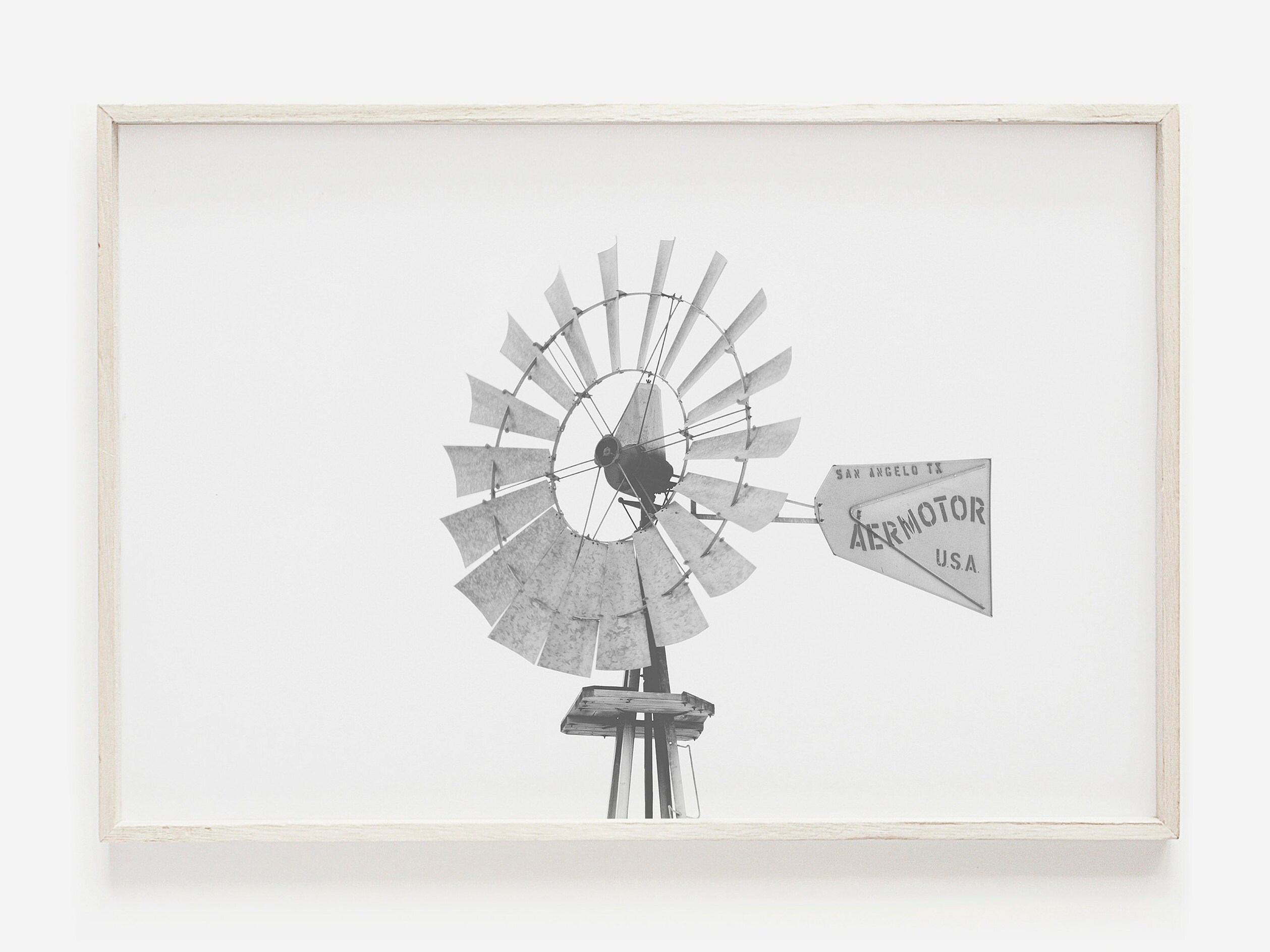 Windmill Print, Modern Farmhouse Decor, Windmill Print Landscape ...