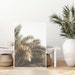Boho Palm Trees Art Print, Tropical Art Print, Modern Coastal Decor ...