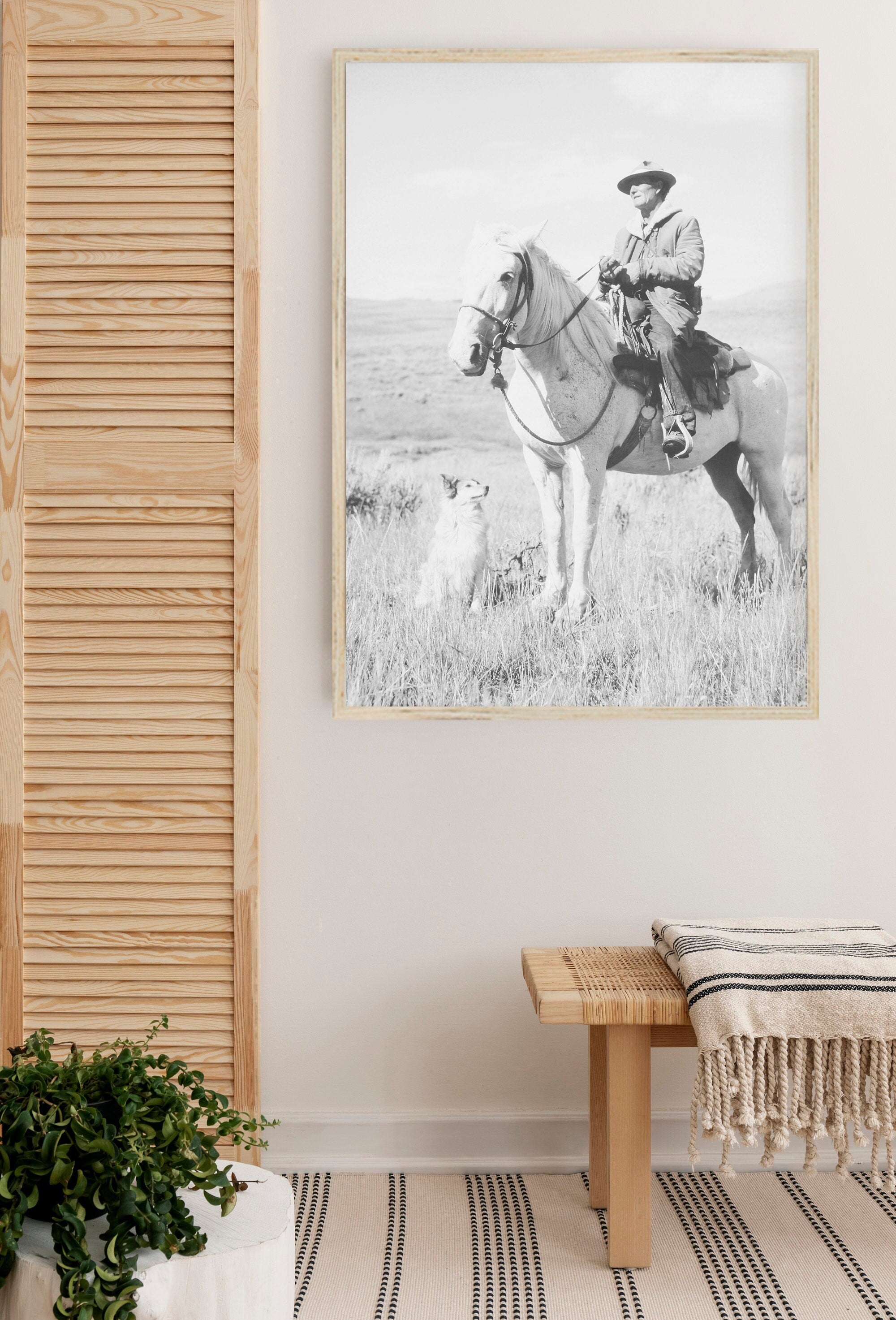 Cowboy Print Western Decor Southwestern Wall Art Western - Etsy
