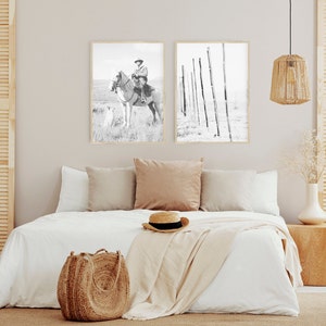 Cowboy Print Set, Western Decor, Southwestern Wall Art, Farmhouse ...