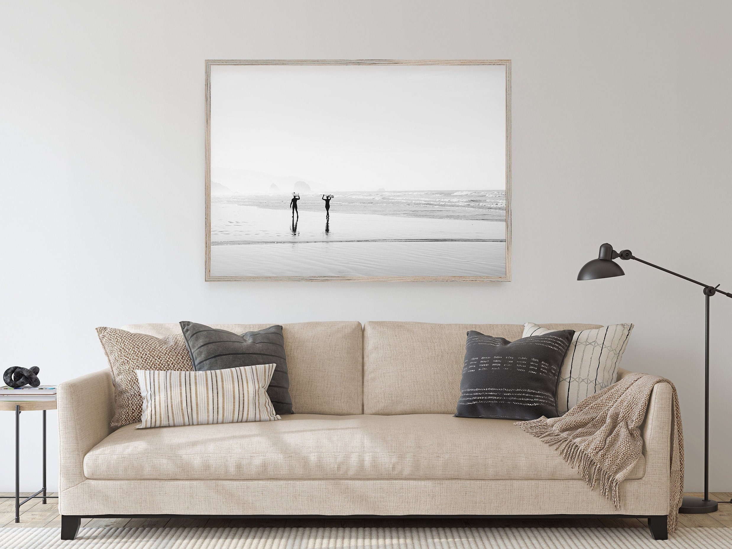Surf Print Beach Photography Horizontal Wall Art Surf | Etsy