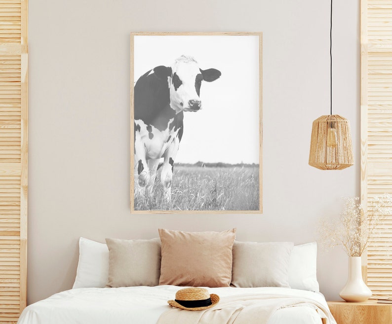 Cattle Wall Art Rustic Farmhouse Kitchen Decor Cow Wall Art - Etsy