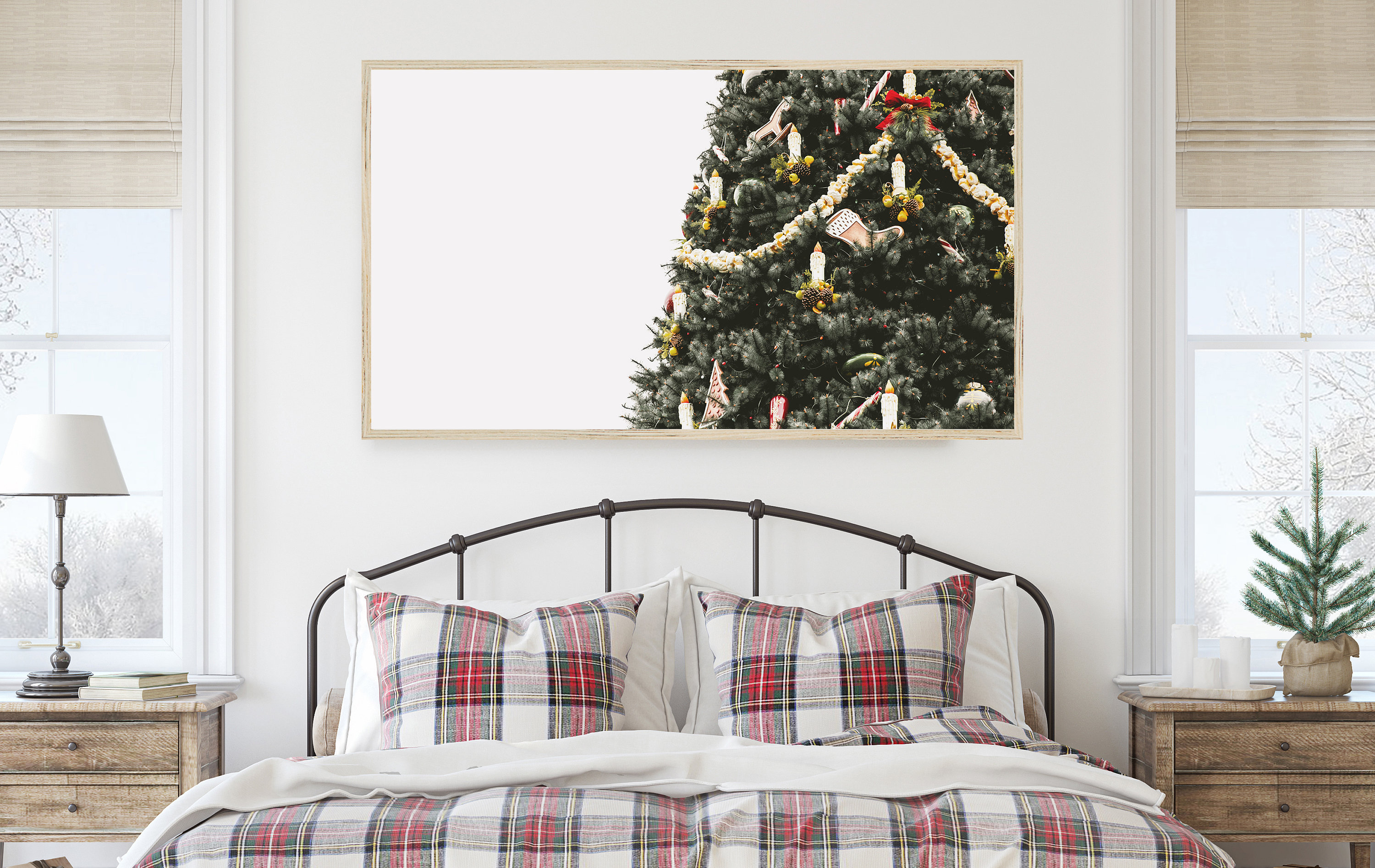 Samsung Frame TV Art | Christmas Tree | Winter Art for Frame TV ...