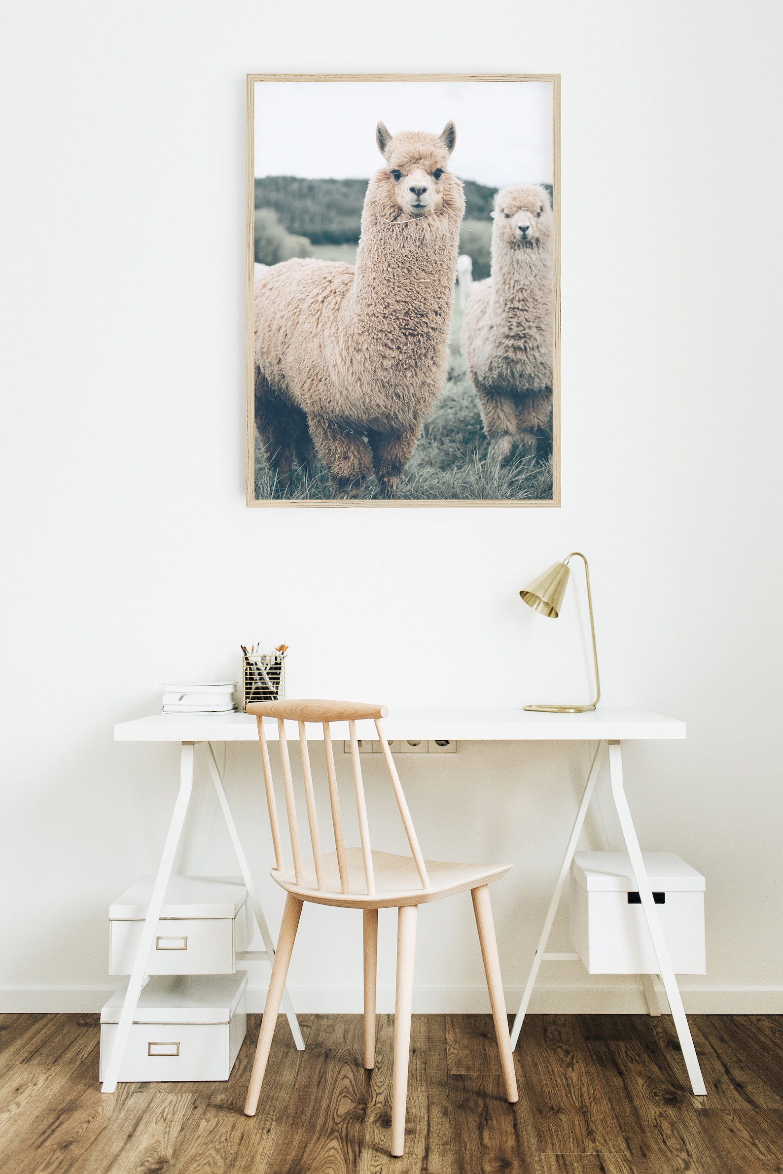 Llama Wall Art Alpaca Print Farmhouse Wall Art Alpaca - Etsy