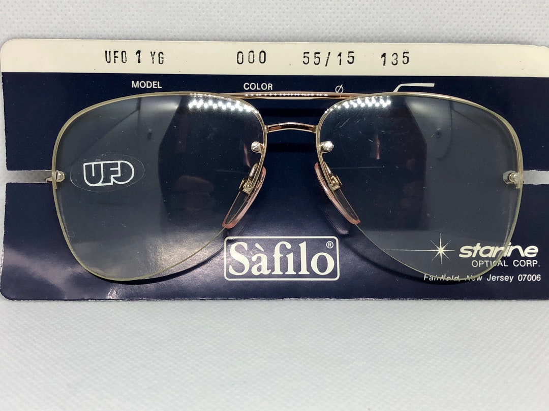 Vintage Italian-made Safilo Optical Unisex Glasses - Etsy
