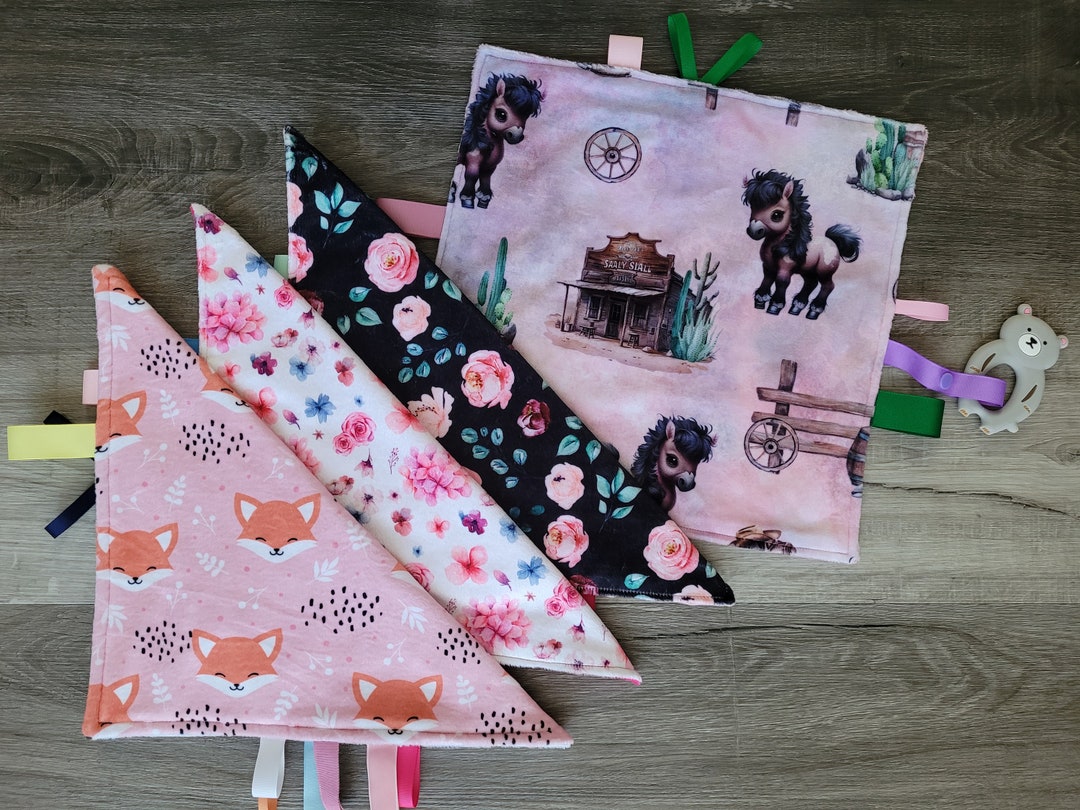 Baby Label Comforter Baby Play Blanket Sensory Comforter - Etsy