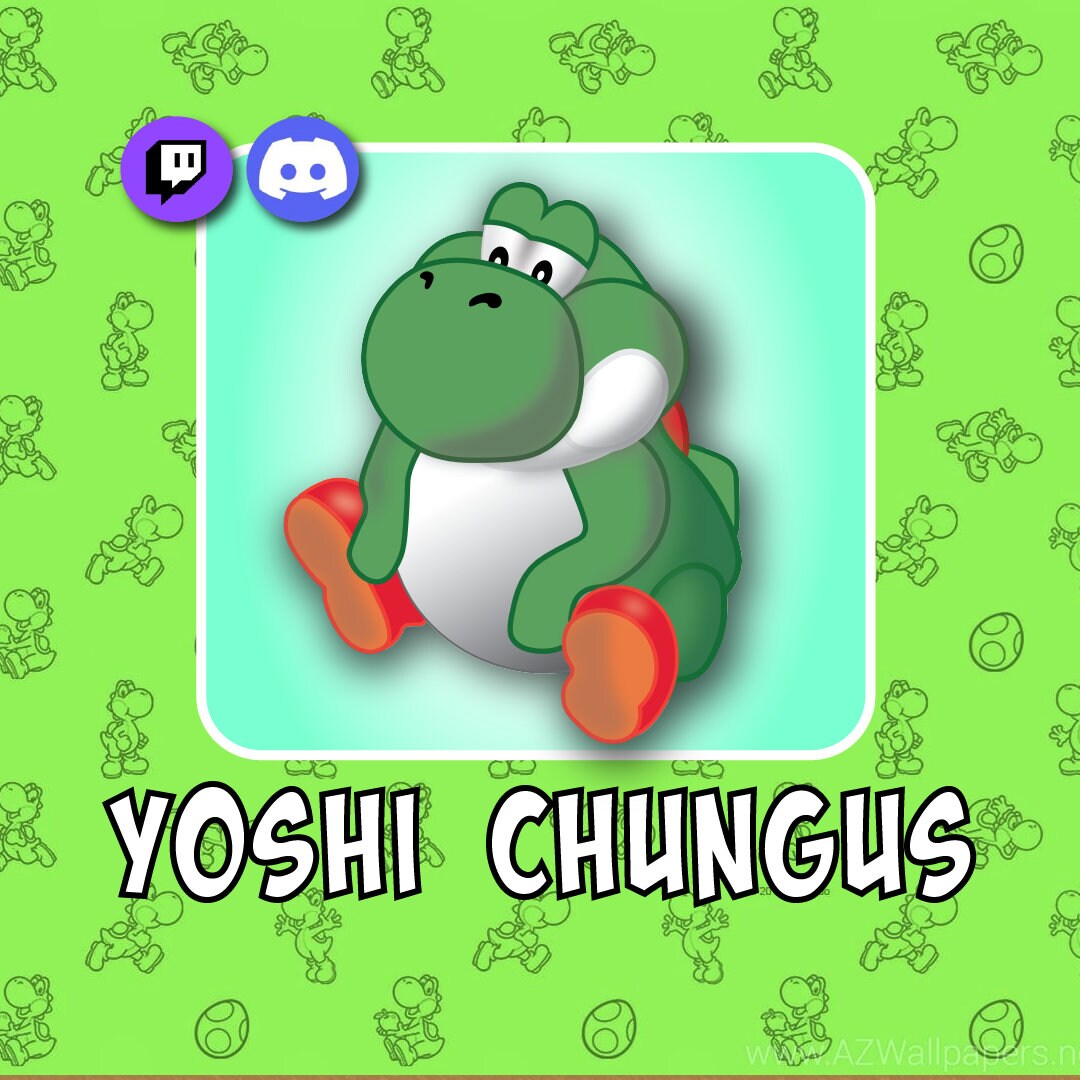 Yoshi Chungus Emote for Twitch/discord - Etsy Hong Kong