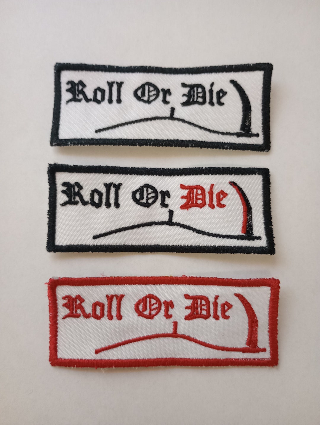 Roll or Die Jiu Jitsu Patch - Etsy