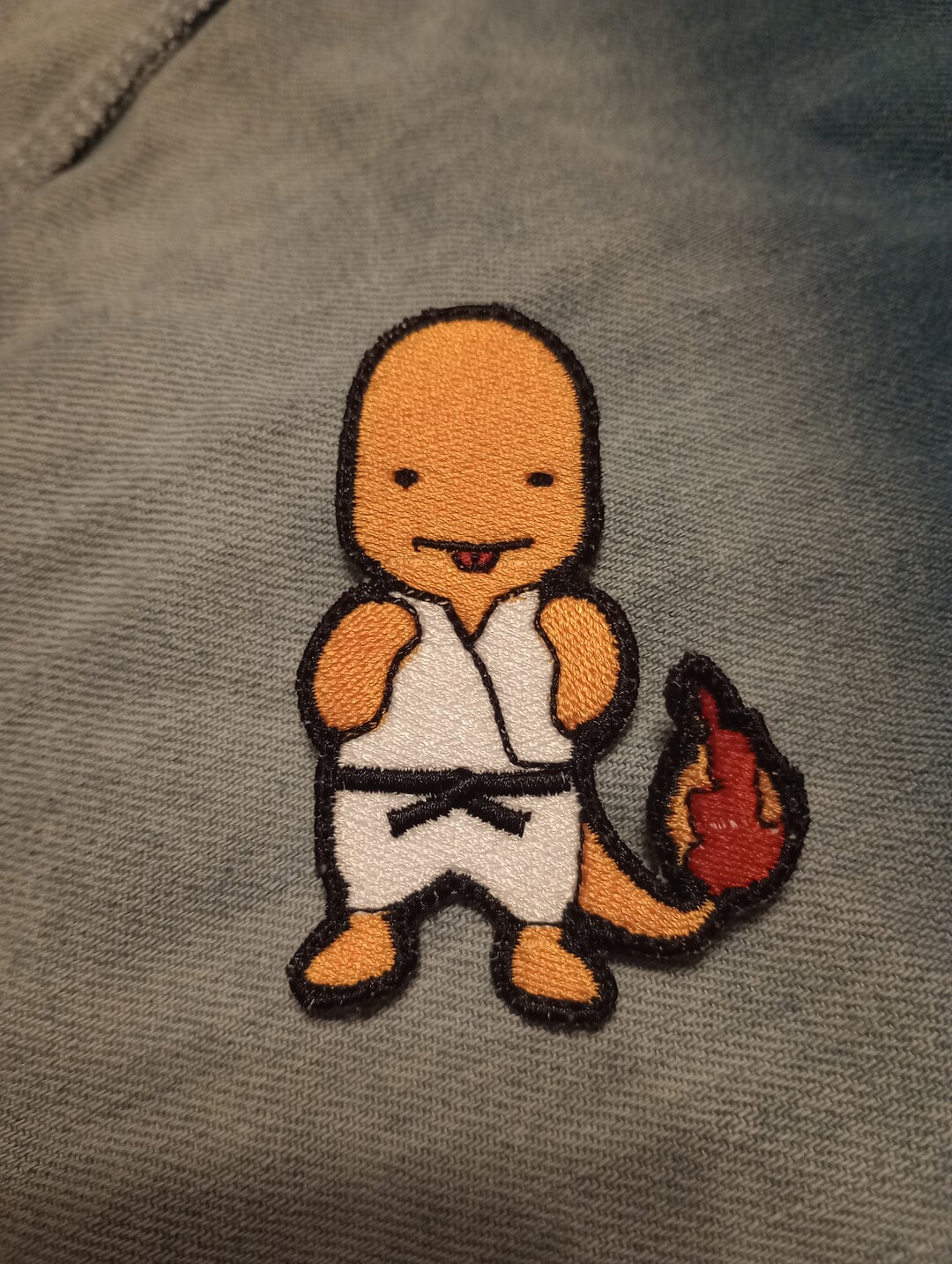 Charmander Jiu Jitsu Pokemon Patch - Etsy