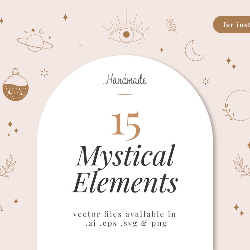 Mystical Logo - Etsy