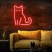 Cat Neon Sign, Cat Led Sign, Cat Neon Light, Cat Light Sign, Cute Cat ...