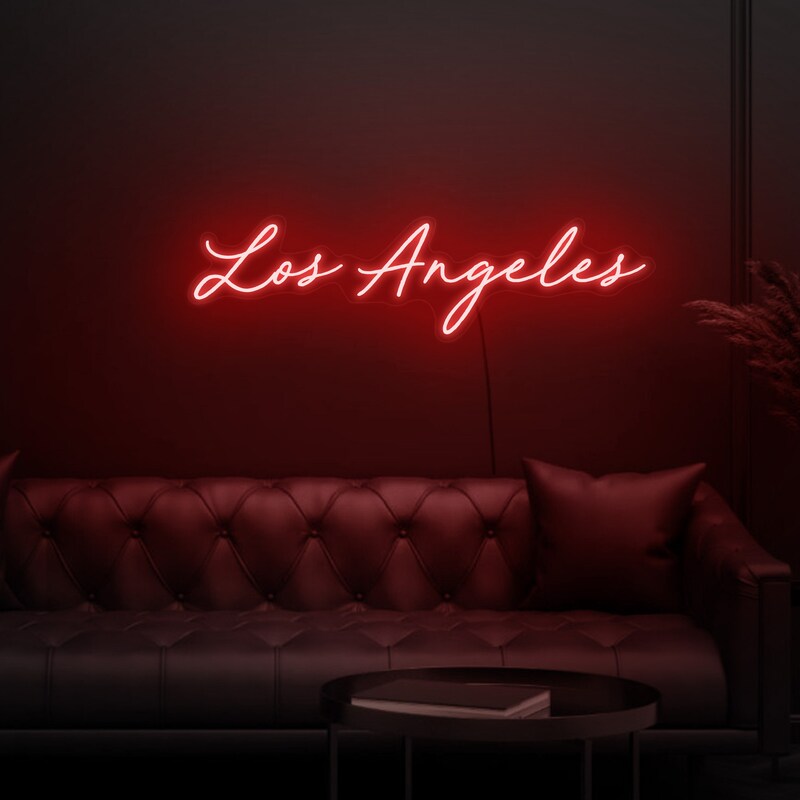 Los Angeles Neon - Etsy