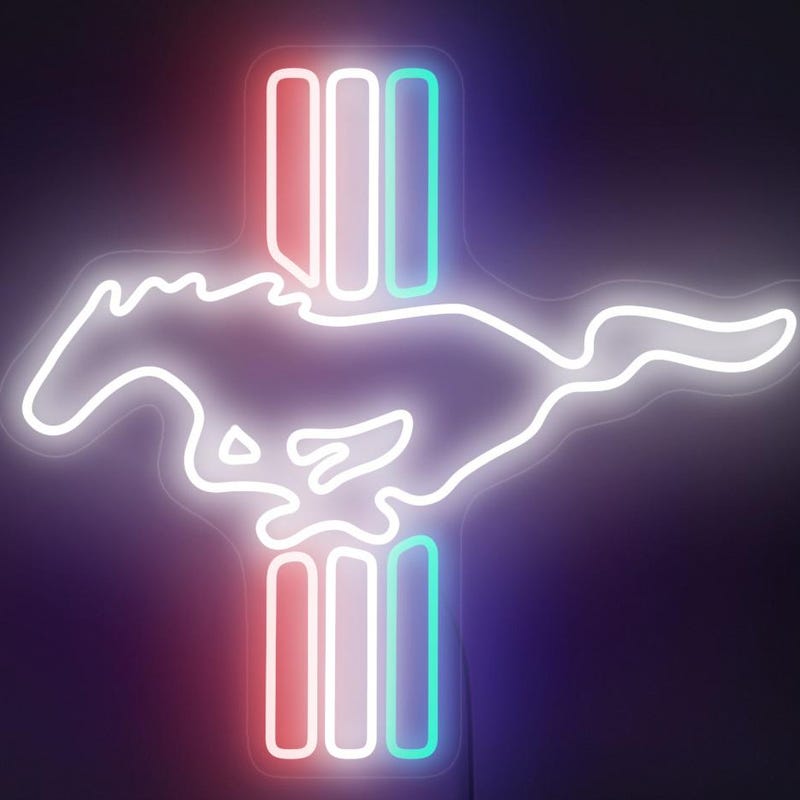 Mustang Garage Sign - Etsy