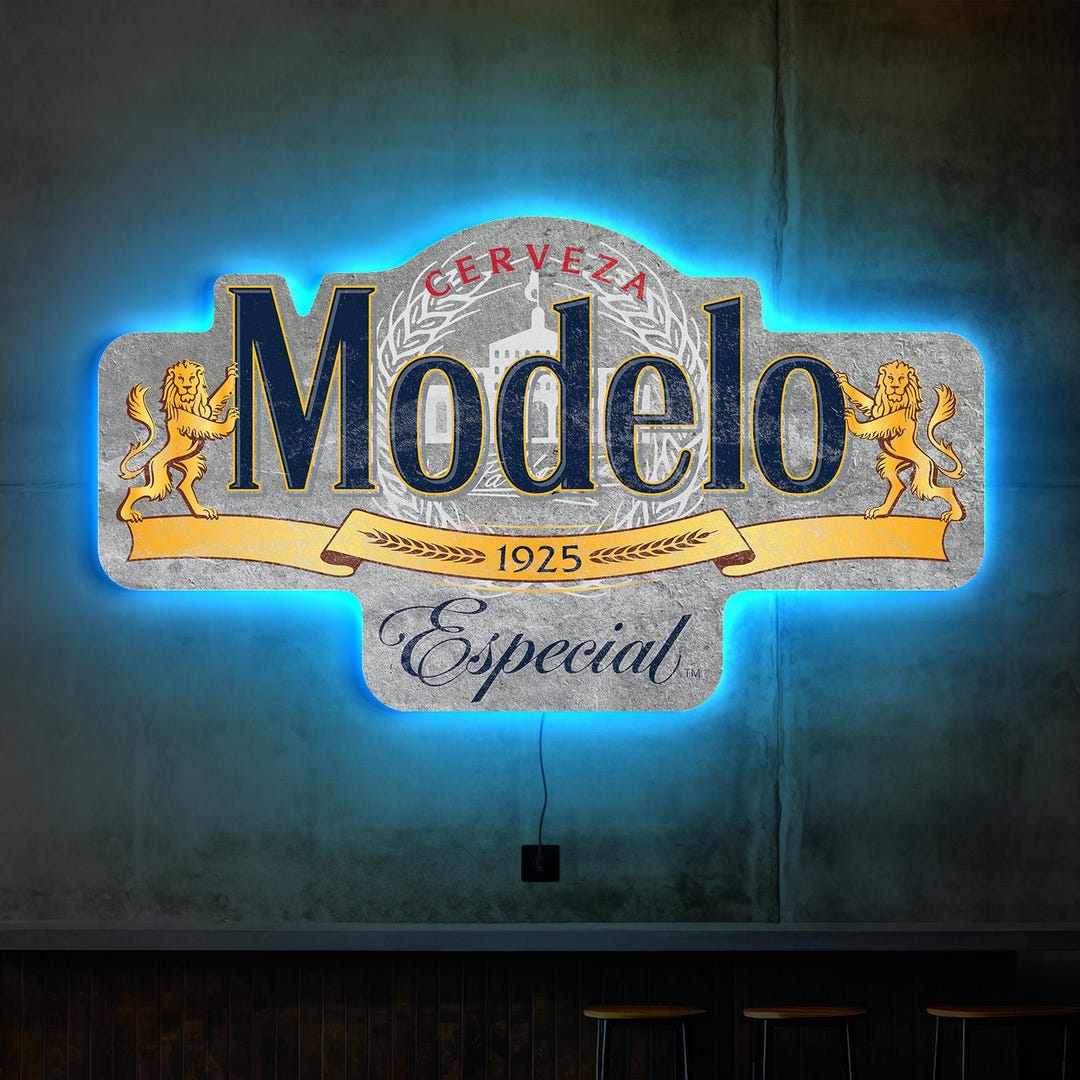 Modelo Especial Neon Sign, Modelo Logo Led Sign, Beer Led Sign, Beer ...