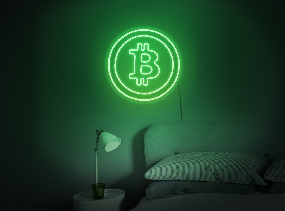 Bitcoin Neon Sign,bitcoin Led Sign,currency Neon Sign,crypto Neon Sign ...