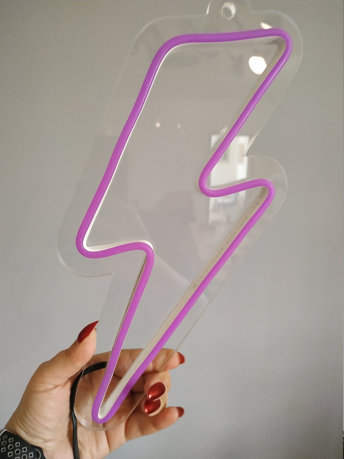 Led lightning boltNeon sign lightningLightning bolt neon | Etsy