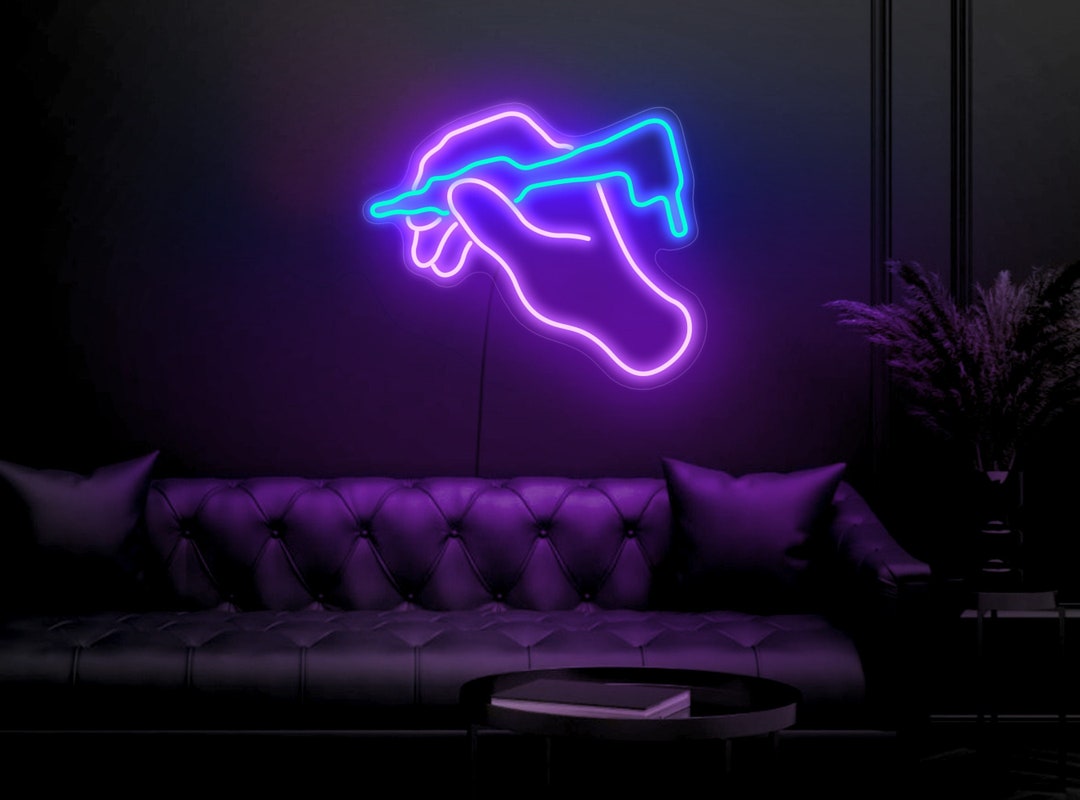Tattoo Neon Sign, Tattoo Led, Tattoo Artist Sign, Tattoo Machine Neon ...