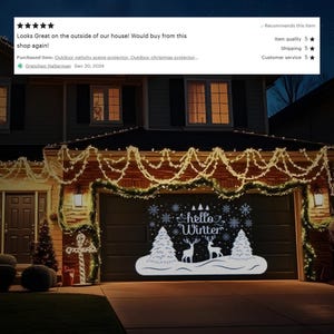 Outdoor Nativity Scene Projector, Outdoor Christmas Projector, Large ...