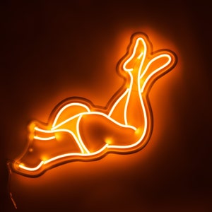Woman Legs Neon Sign, Woman Body Neon Sign, Female Silhouette Light up ...