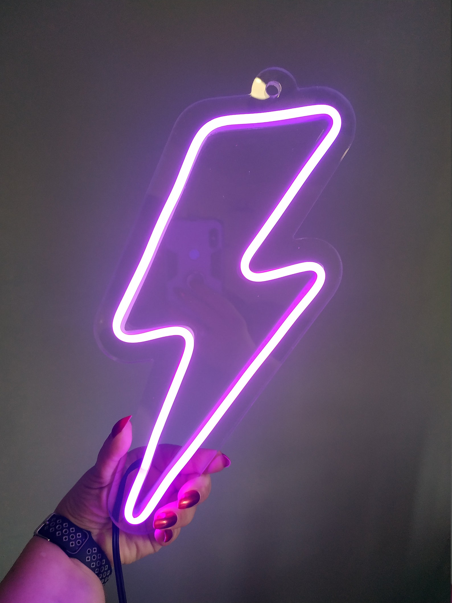 Led lightning boltNeon sign lightningLightning bolt neon | Etsy