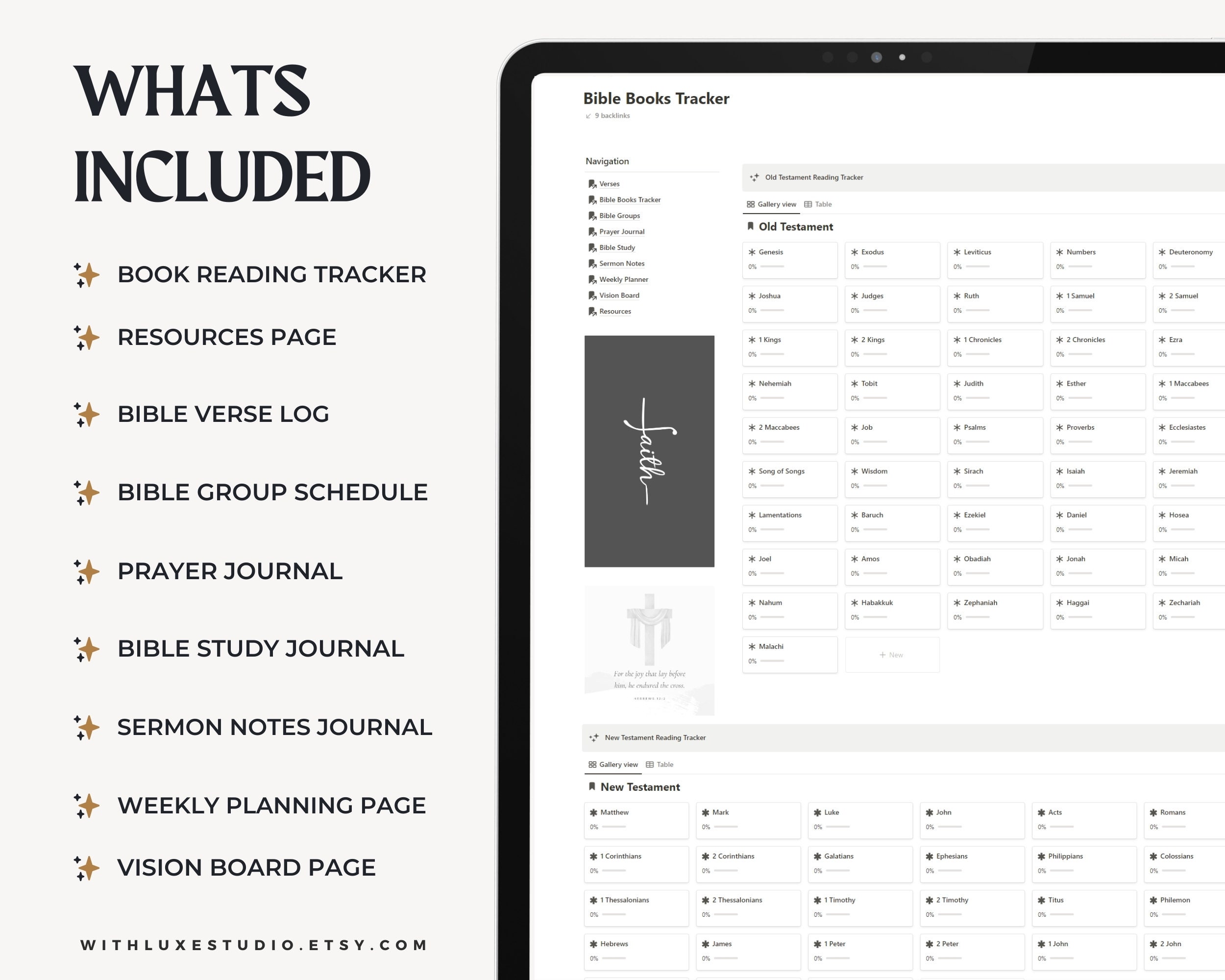 Christian Notion Template, Faith Notion Template, Notion Bible Reading ... Christian Notion Template, Faith Notion Template, Notion Bible Reading ...