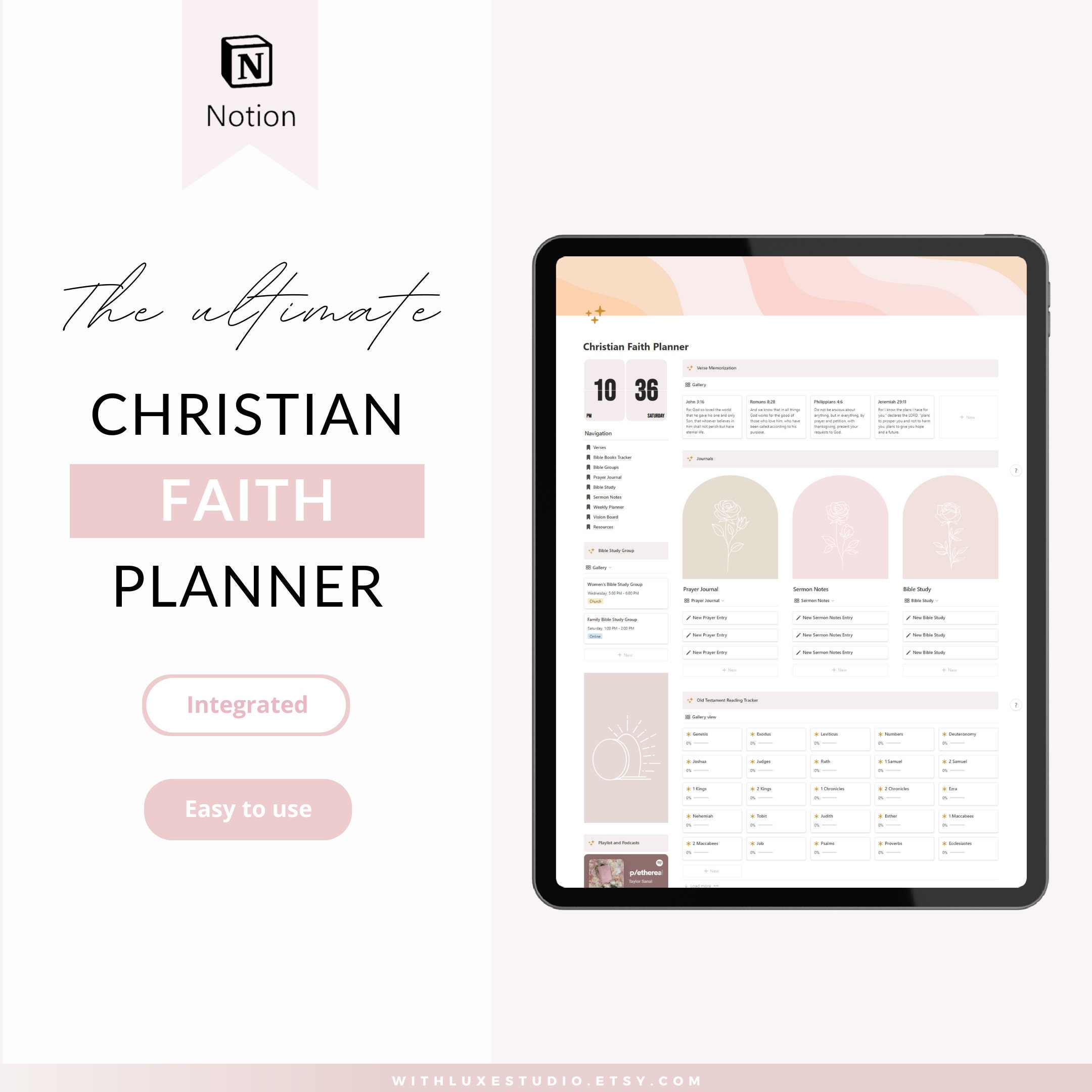 Christian Notion Template, Faith Notion Template, Notion Bible Reading ... Christian Notion Template, Faith Notion Template, Notion Bible Reading ...