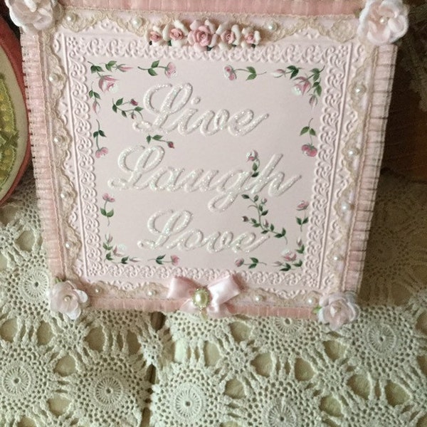 Shabby Chic Sign - Etsy
