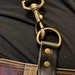 Black or Brown Leather Belt Loop Attachments for Suspenders and Belt ...