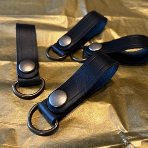 Belt Loop Attachments Tactical Gear Belt Accessories Black Leather ...