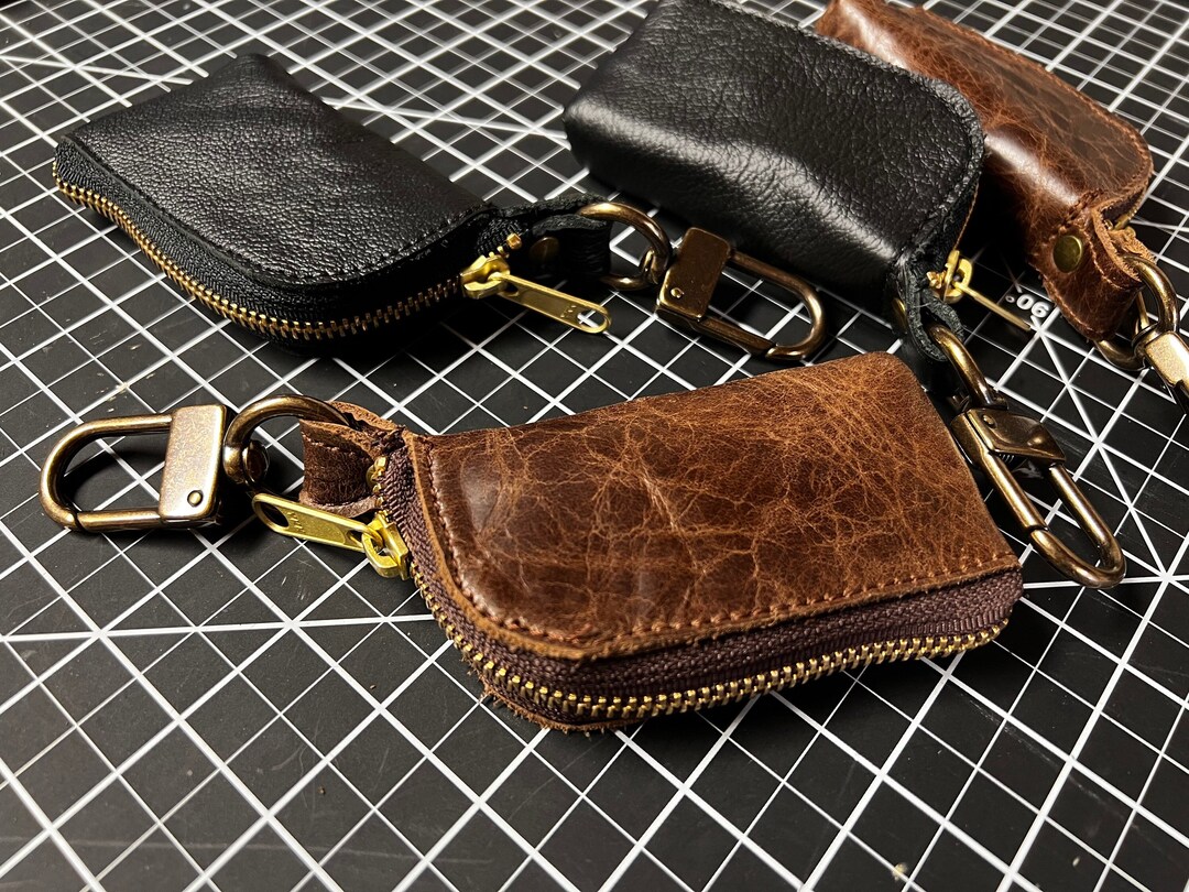Handmade Leather Faraday Pouch: Car Key Fob Signal Blocker - Etsy