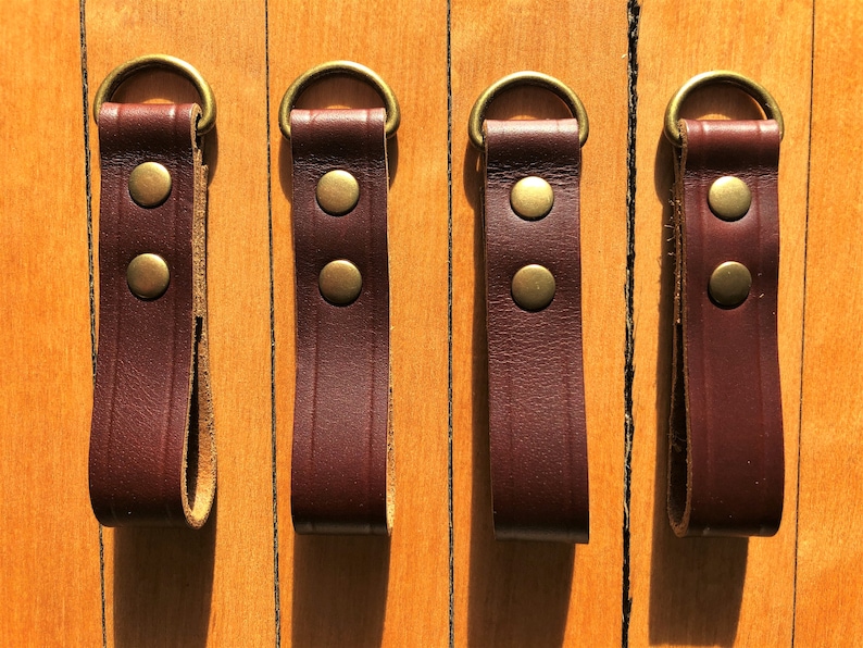 Heavy Duty Leather Suspender Loop Attachment: Tool Belt Connector ...