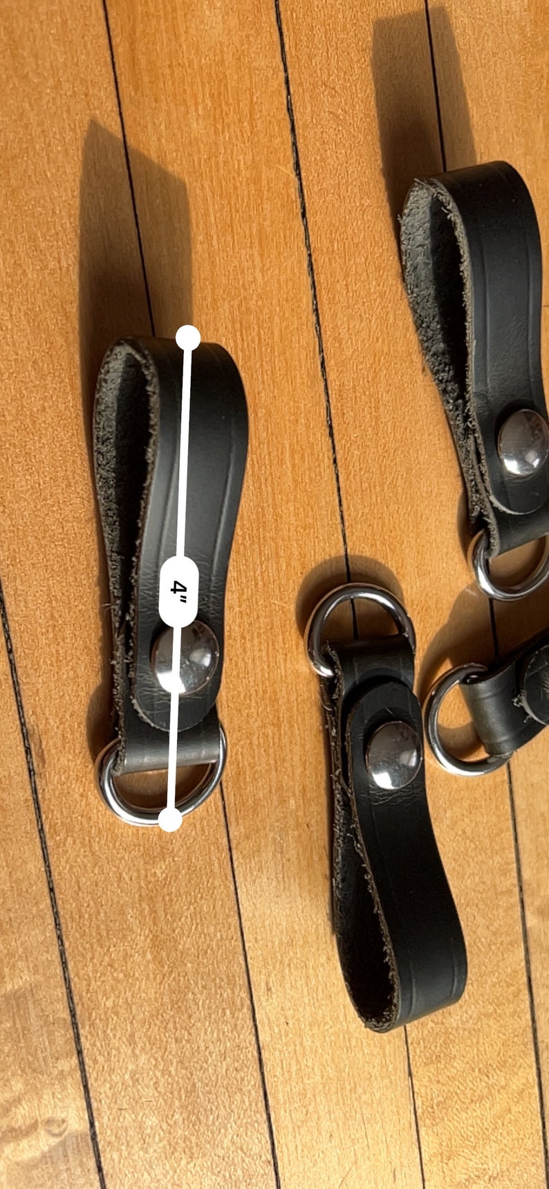 Handmade Black Leather Work Suspenders: Adjustable Snap Belt - Etsy