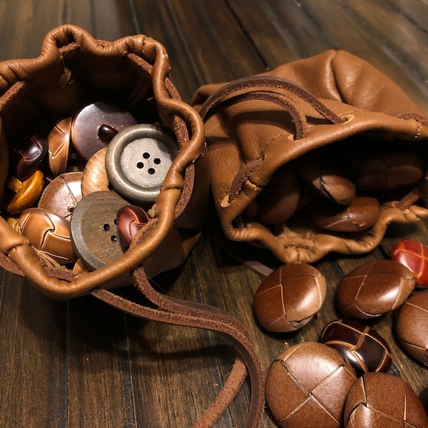 Leather Coin Pouch - Etsy