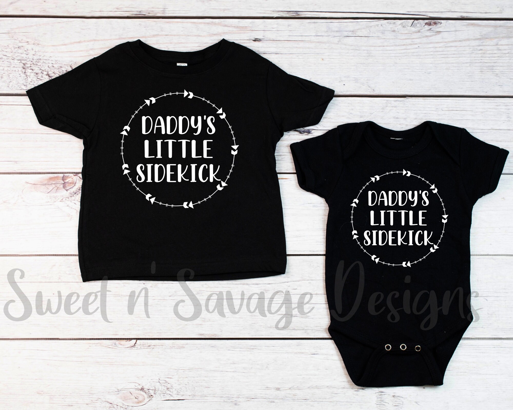 Daddy's Boy Onesie® - Toddler Shirt, Daddy's Little Sidekick Bodysuit ...